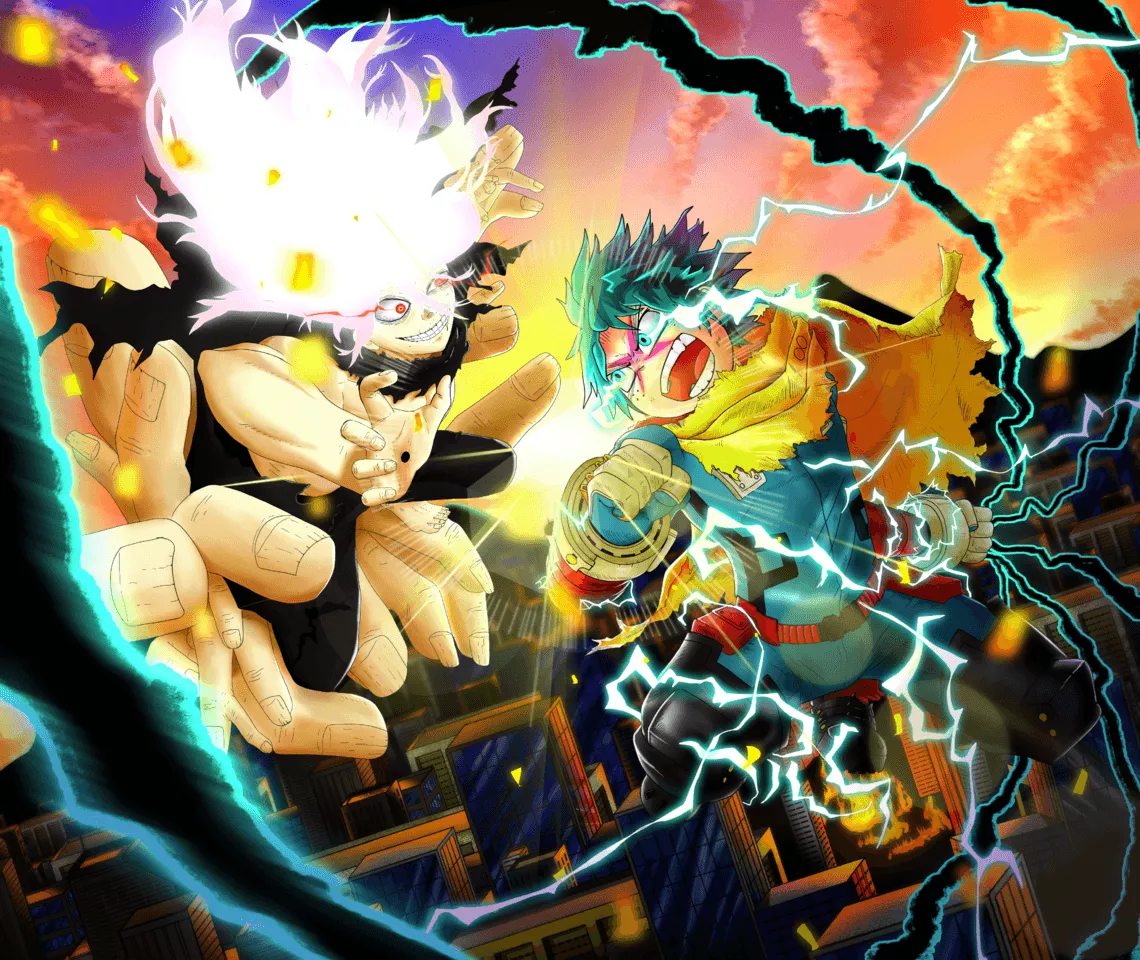 Deku Vs Shigaraki Wallpapers - Wallpaper Cave