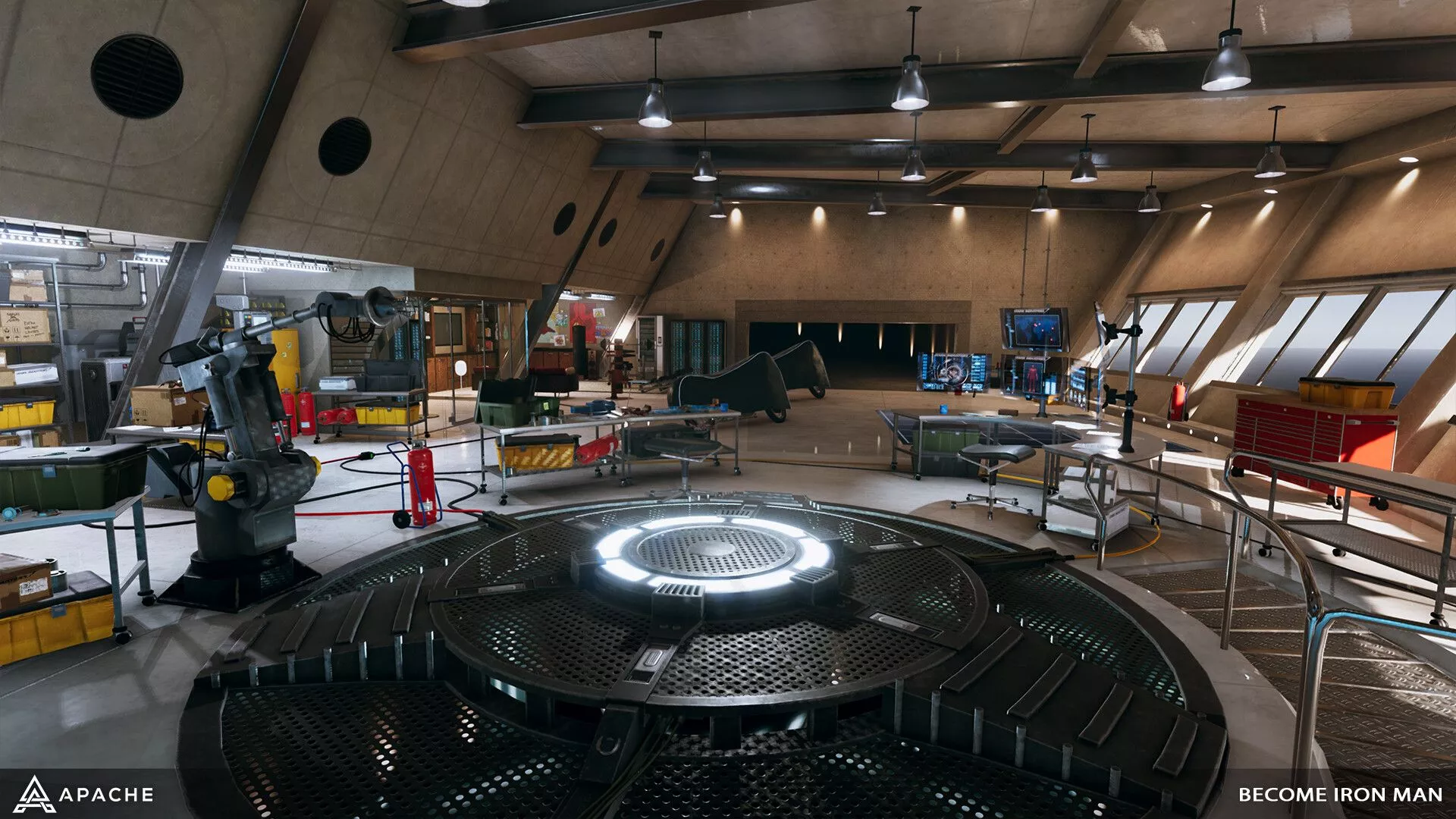 Tony Stark Workshop Wallpapers - Wallpaper Cave