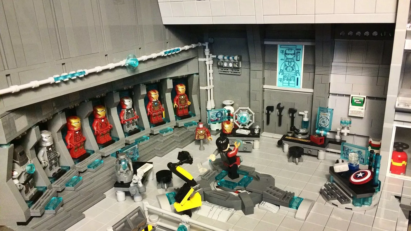 Tony Stark Workshop Wallpapers - Wallpaper Cave