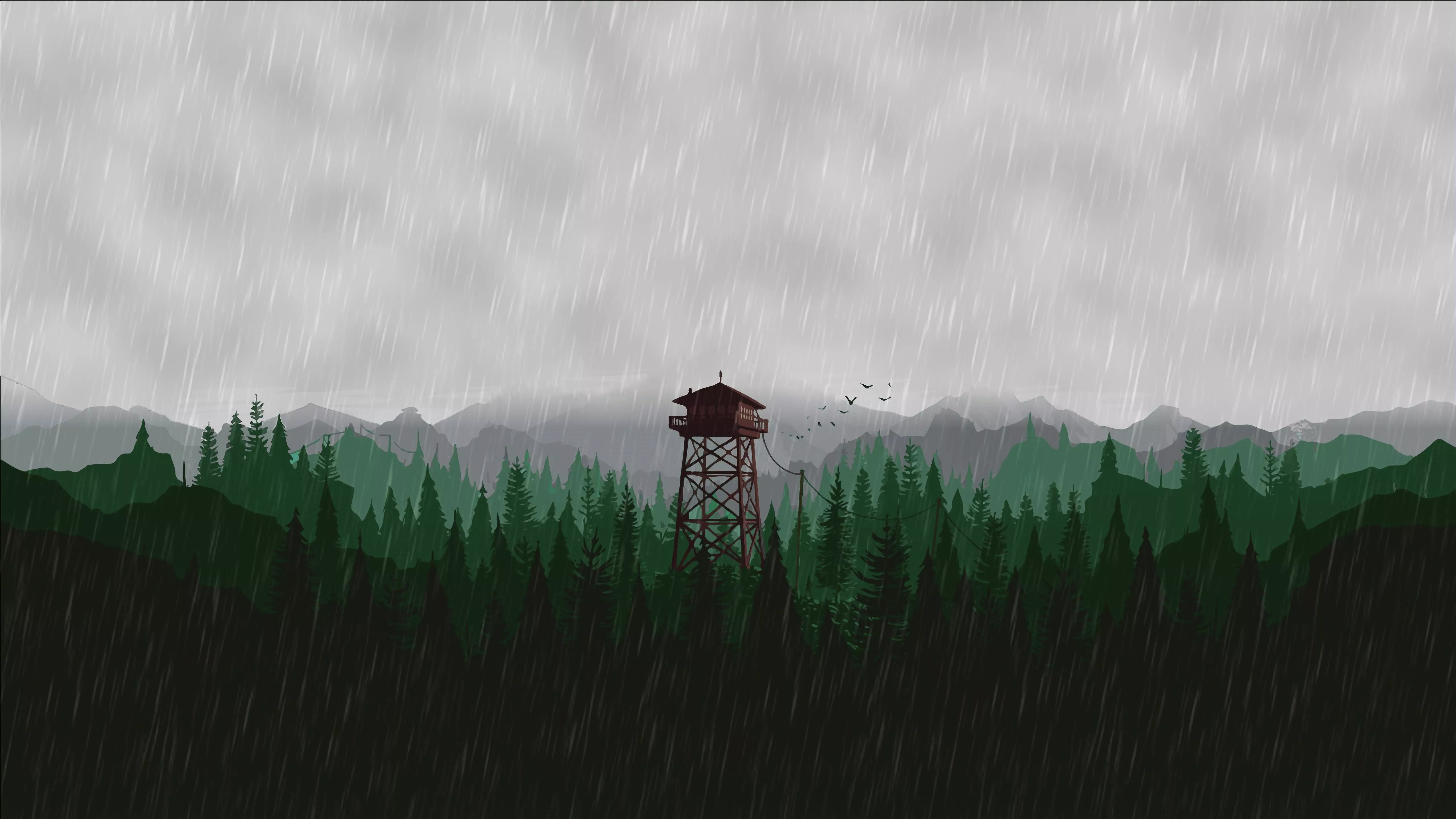 Firewatch Tower 4k Wallpapers - Wallpaper Cave