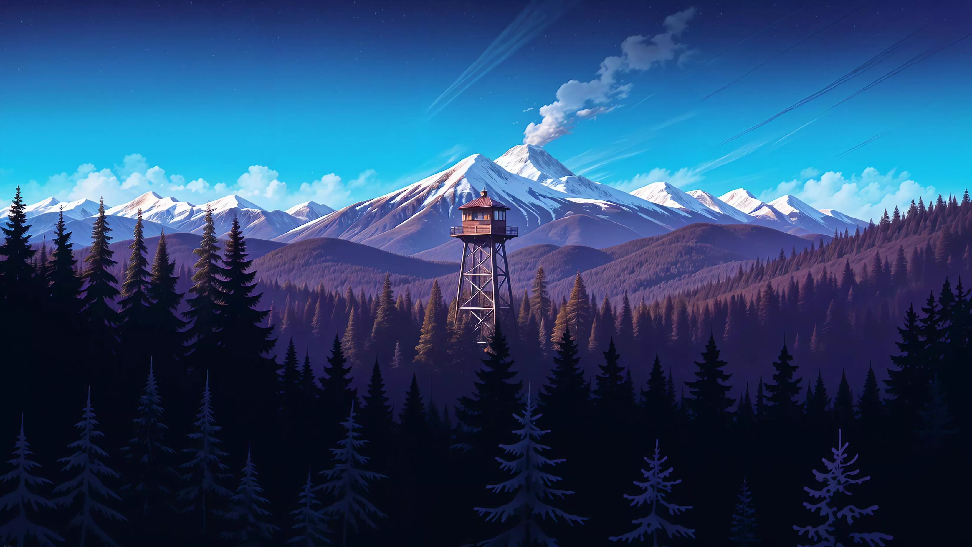 Firewatch Tower 4k Wallpapers - Wallpaper Cave