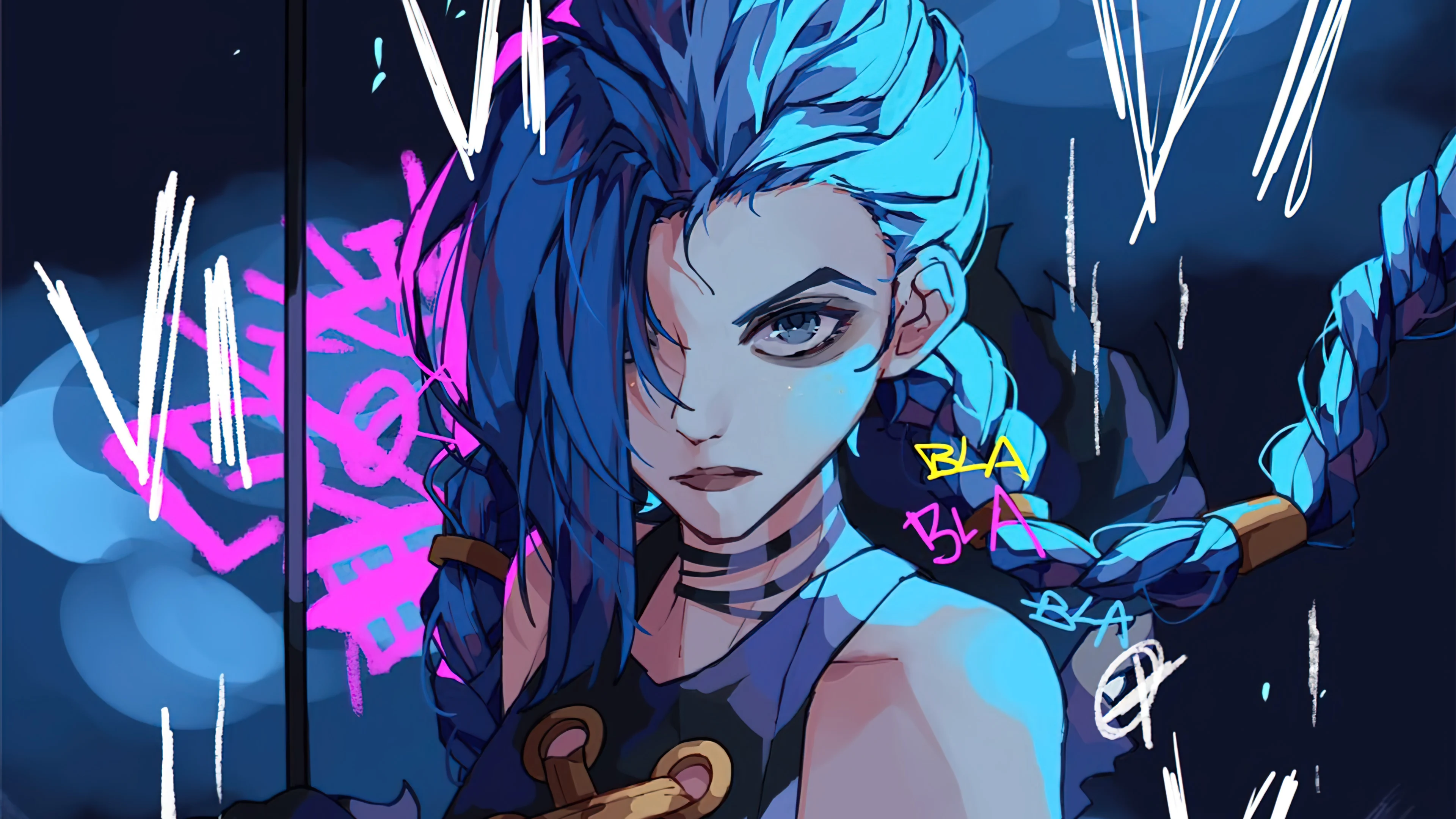 Jinx Arcane Computer Wallpapers - Wallpaper Cave