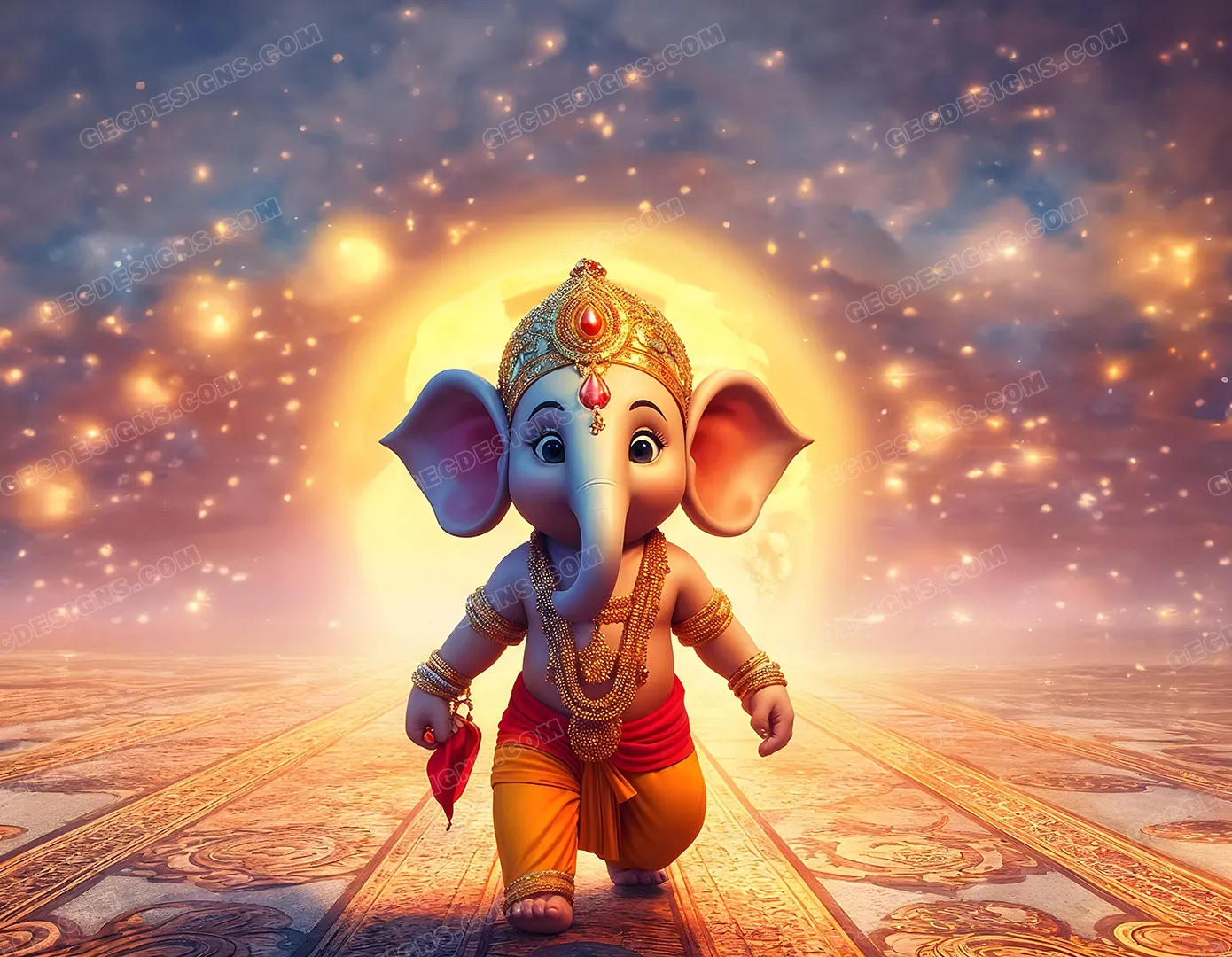 Ganesha Cartoon Wallpapers - Wallpaper Cave