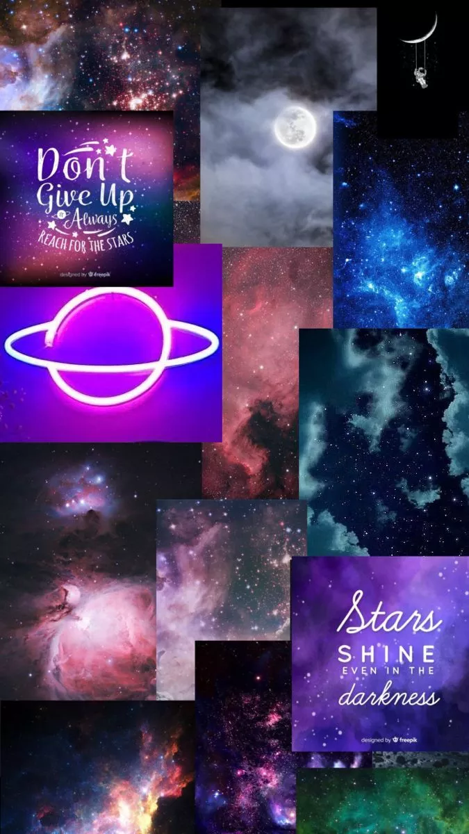 Galaxy Collage Wallpapers - Wallpaper Cave