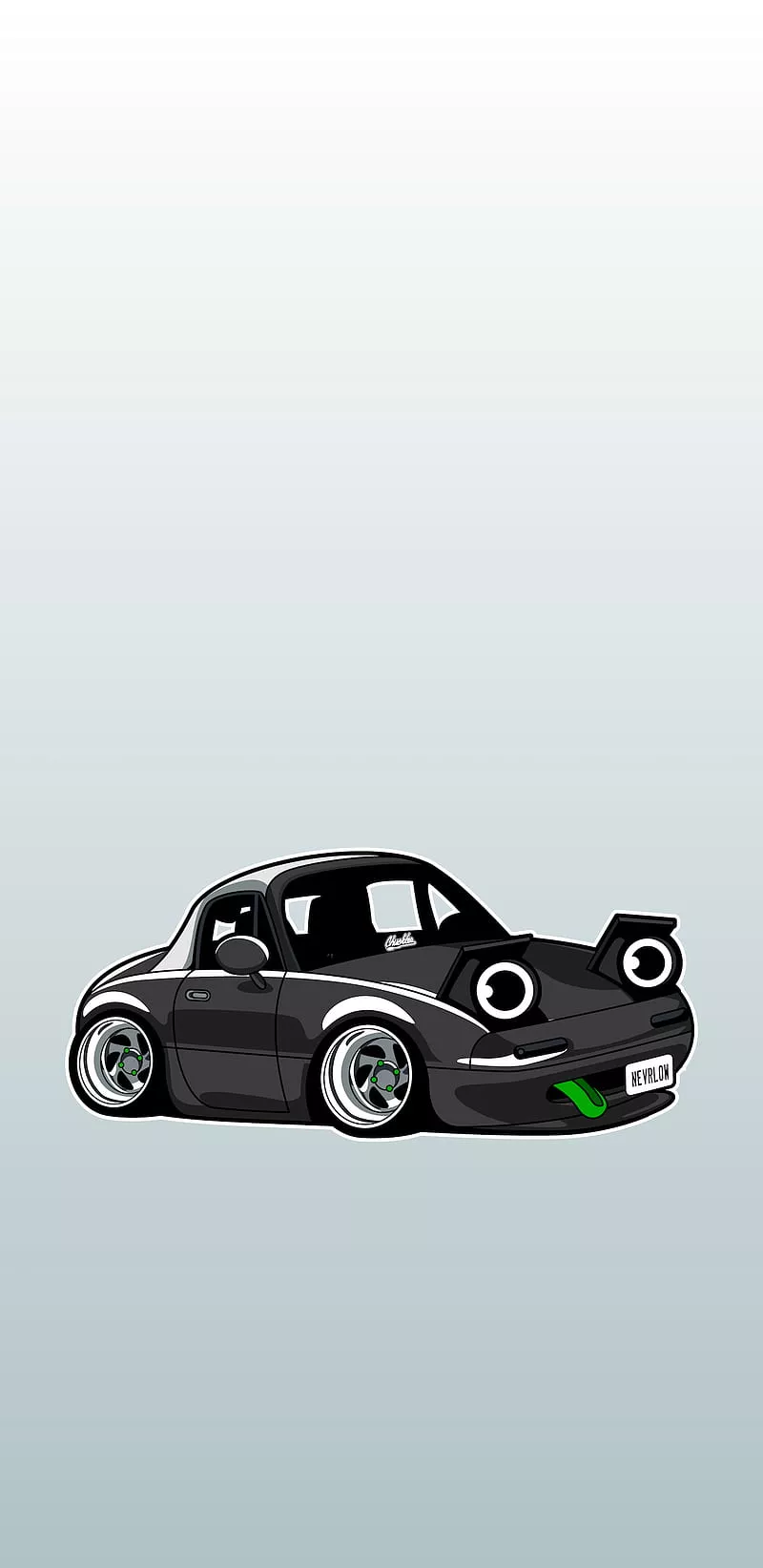 Cartoon Mazda Miata Wallpapers - Wallpaper Cave