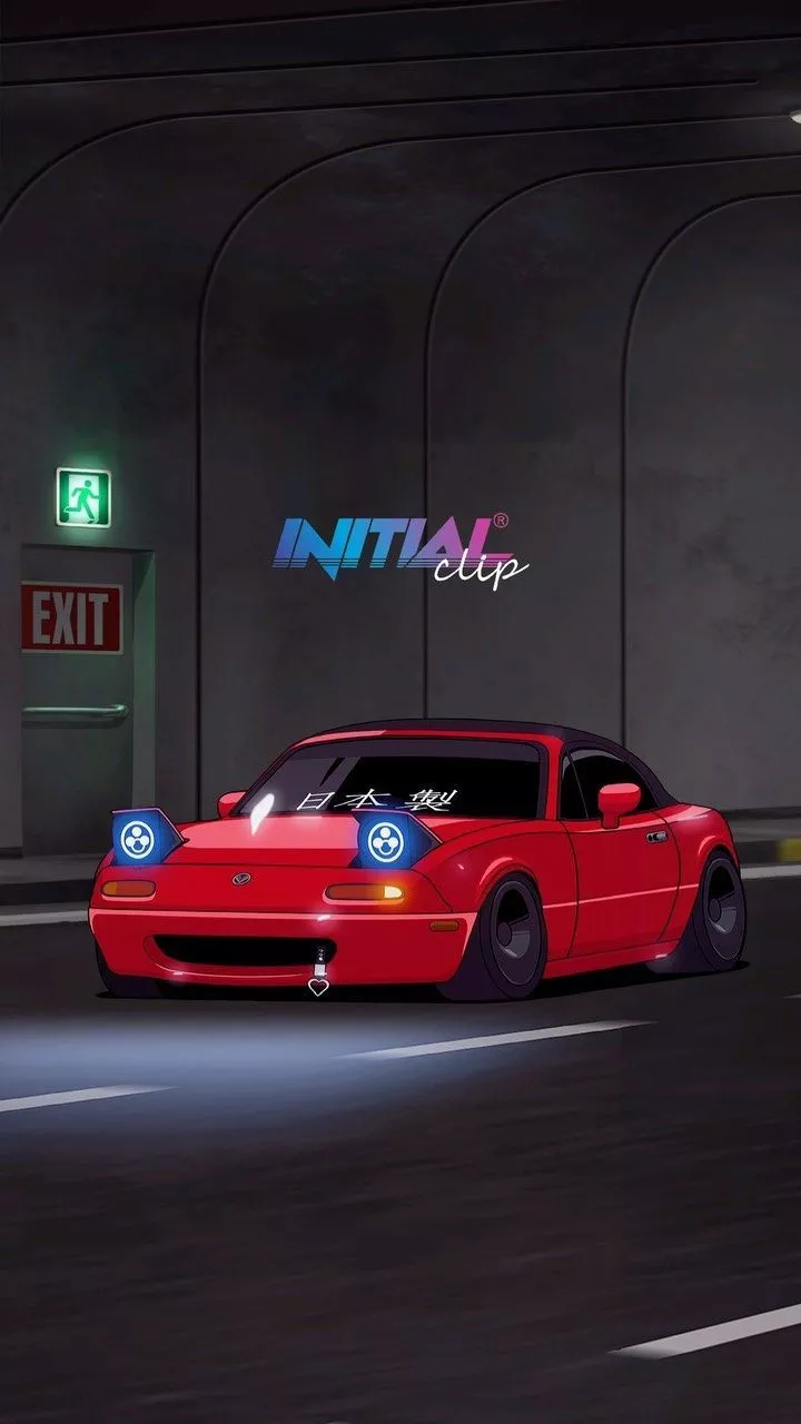 Cartoon Mazda Miata Wallpapers - Wallpaper Cave