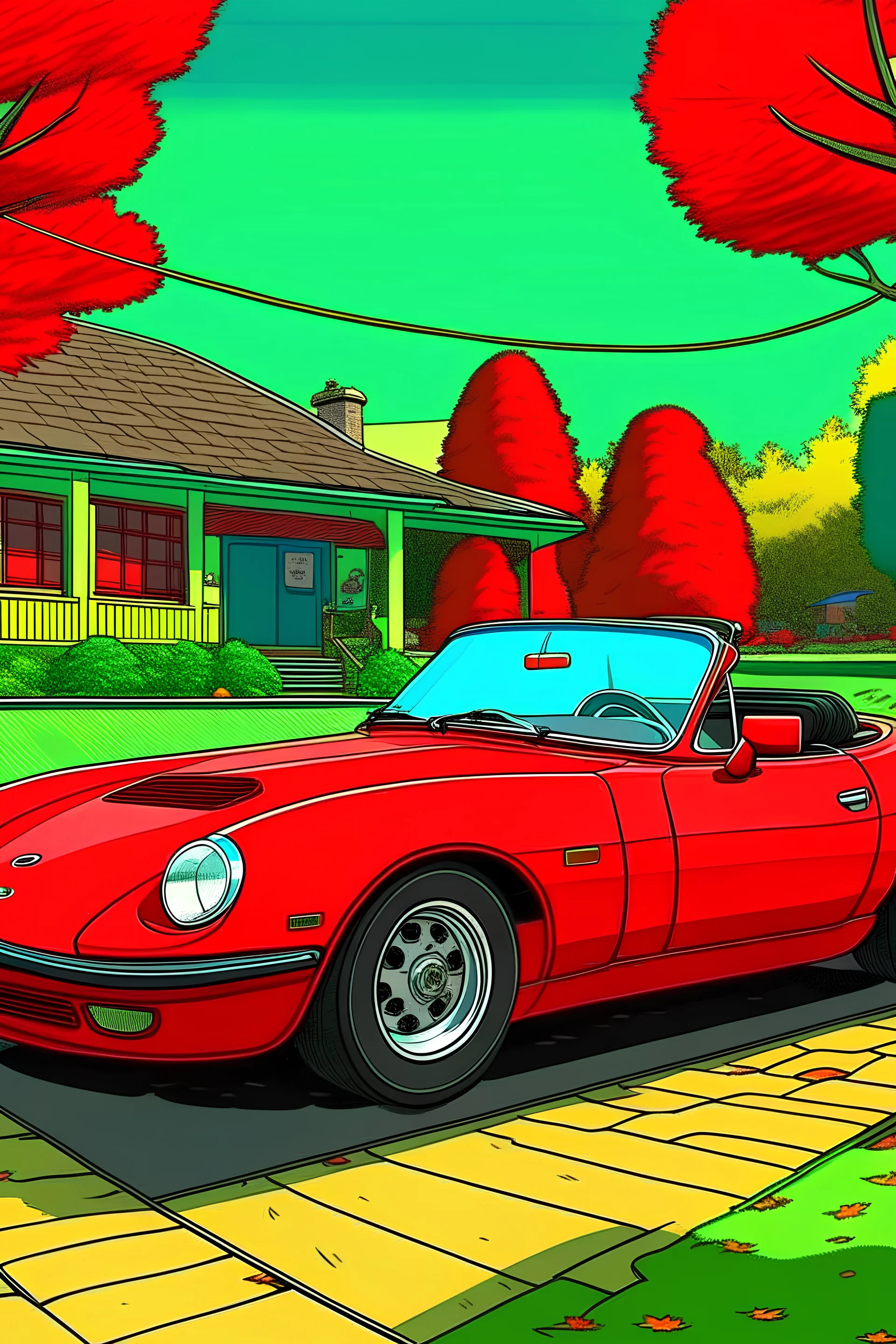 Cartoon Mazda Miata Wallpapers - Wallpaper Cave