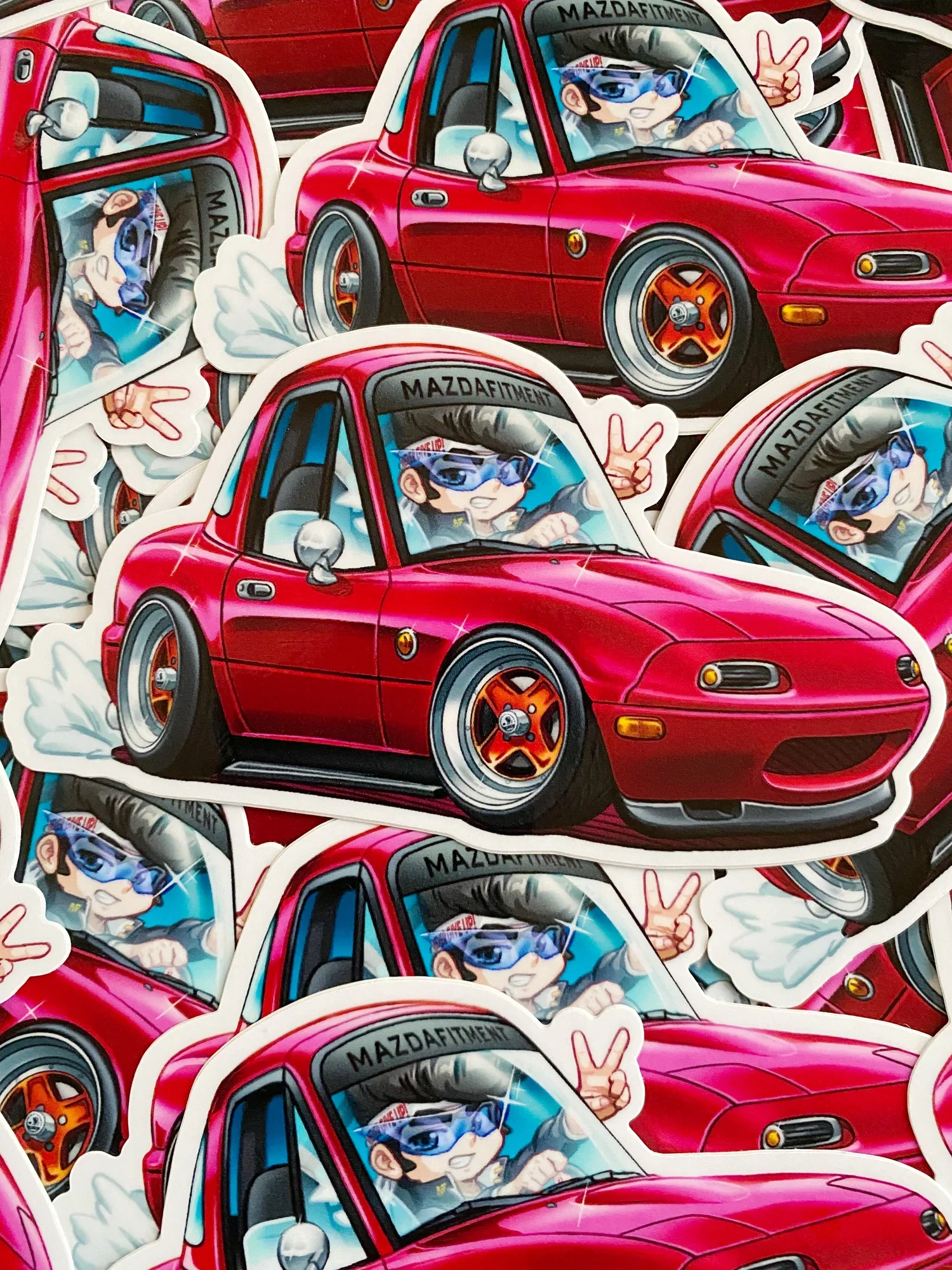 Cartoon Mazda Miata Wallpapers - Wallpaper Cave