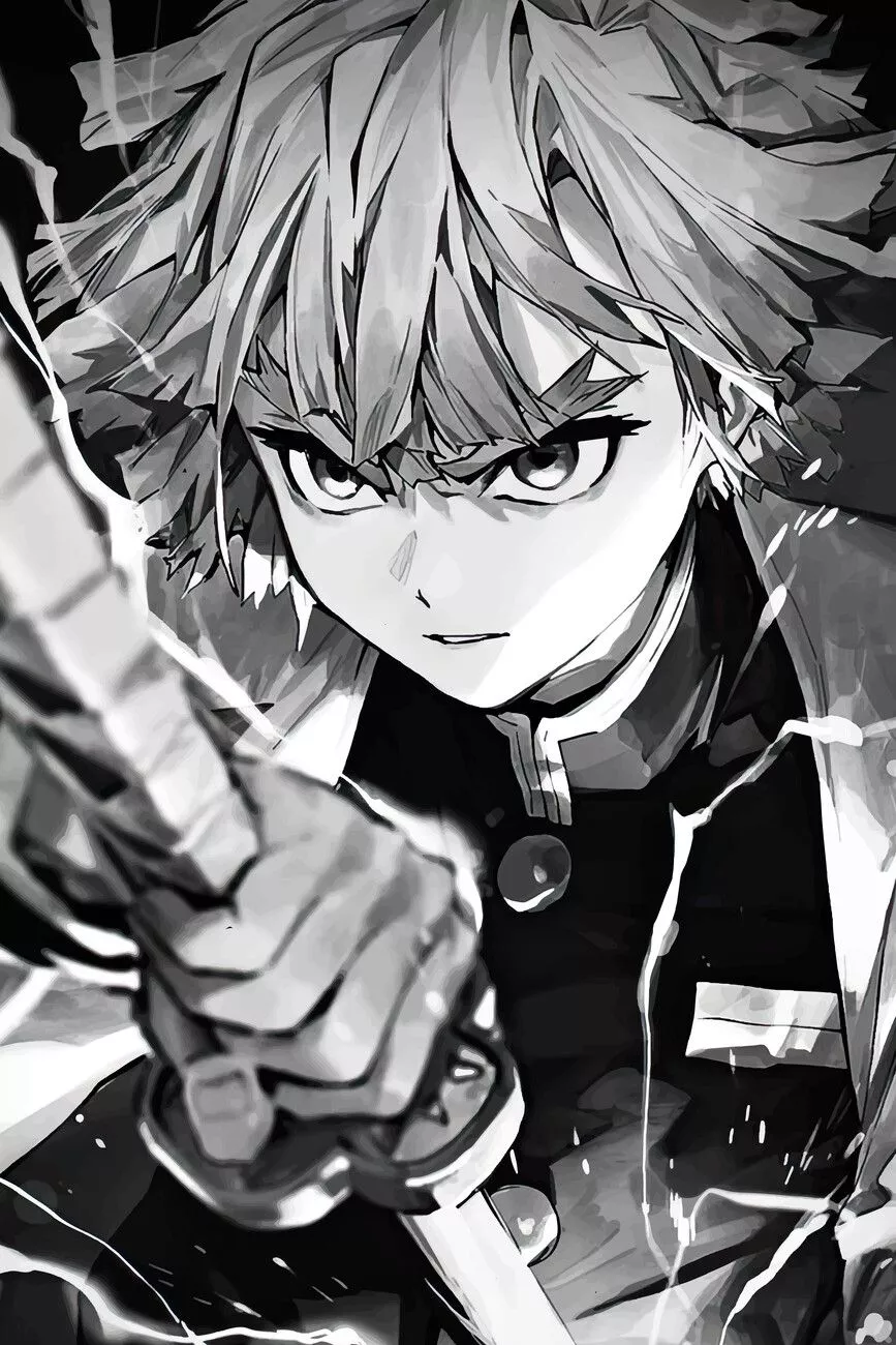 Zenitsu Manga Poster Wallpapers - Wallpaper Cave