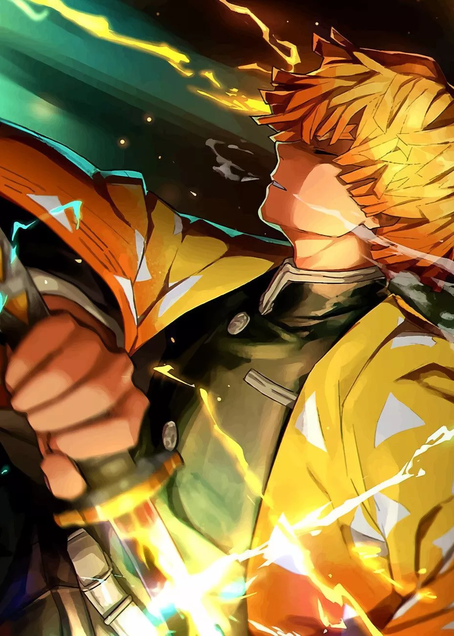 Zenitsu Manga Poster Wallpapers - Wallpaper Cave