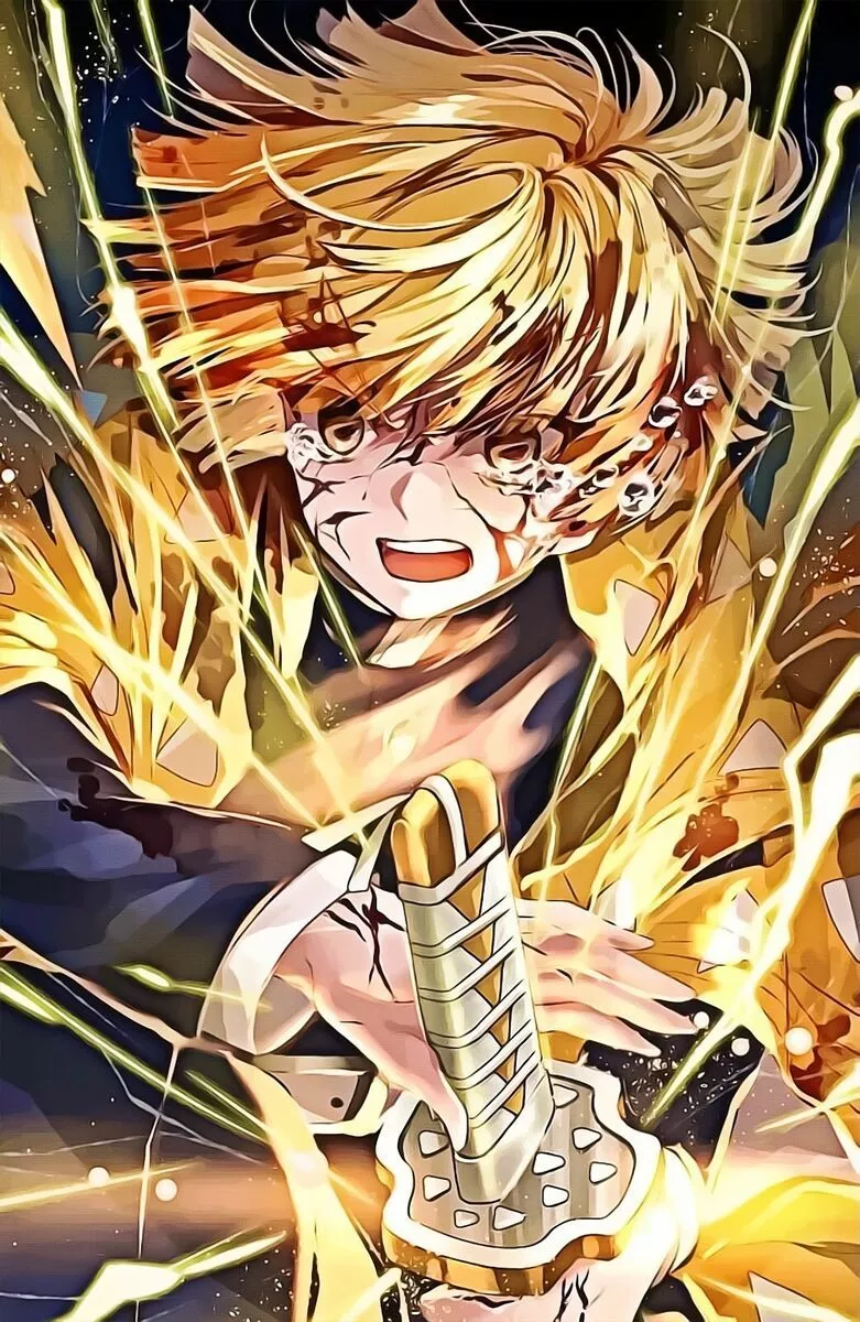 Zenitsu Manga Poster Wallpapers - Wallpaper Cave