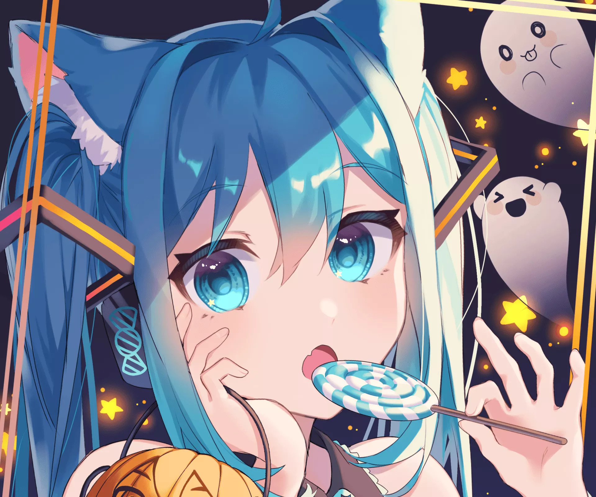 Cat Miku Wallpapers - Wallpaper Cave