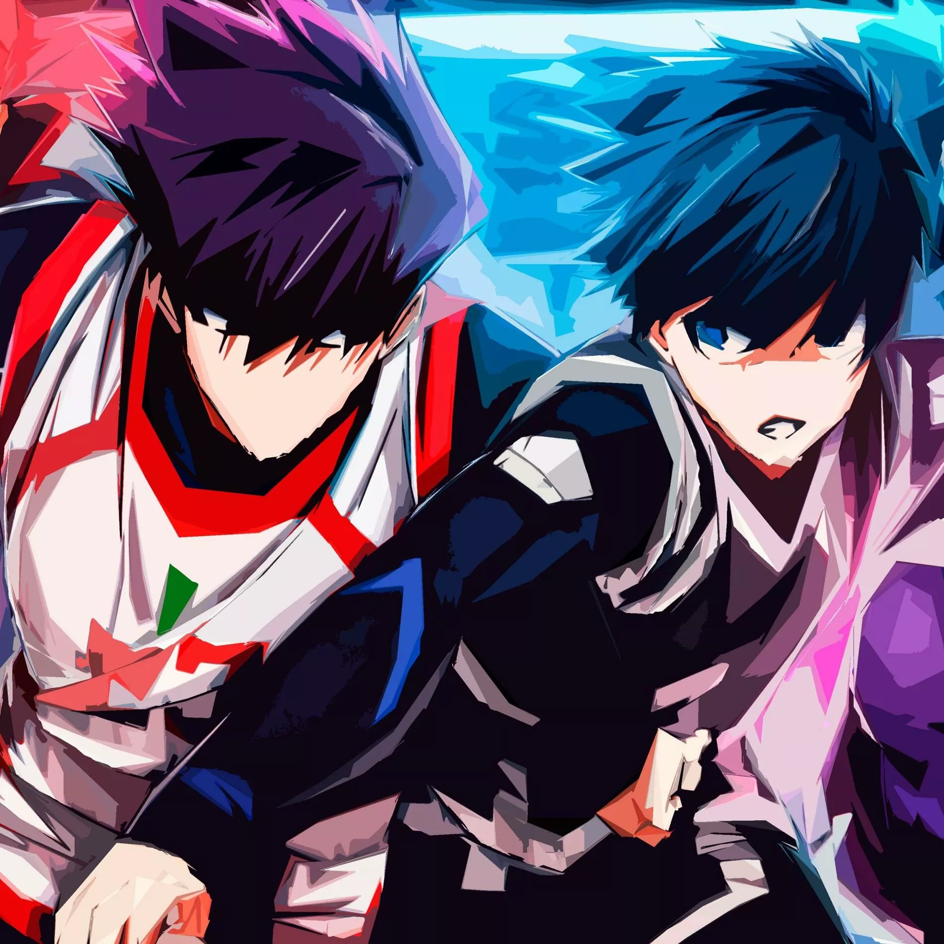 Isagi And Rin Wallpapers - Wallpaper Cave