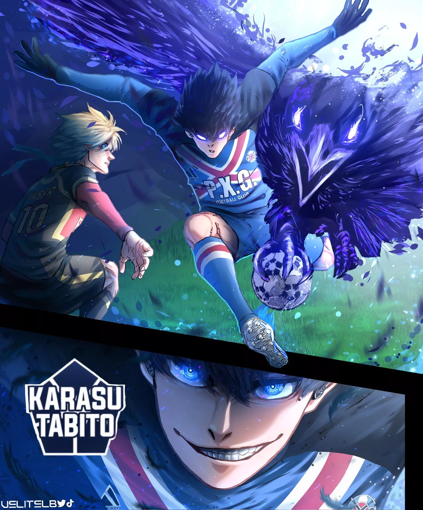 Blue Lock Karasu Wallpapers - Wallpaper Cave