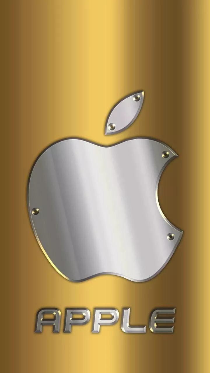 Gold iPhone Logo Wallpapers - Wallpaper Cave