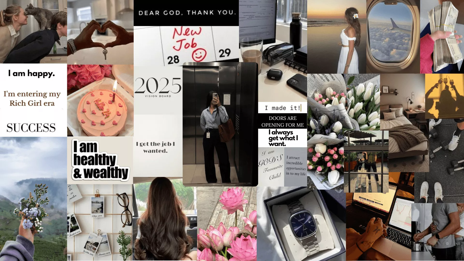 2025 Vision Board Wallpapers - Wallpaper Cave