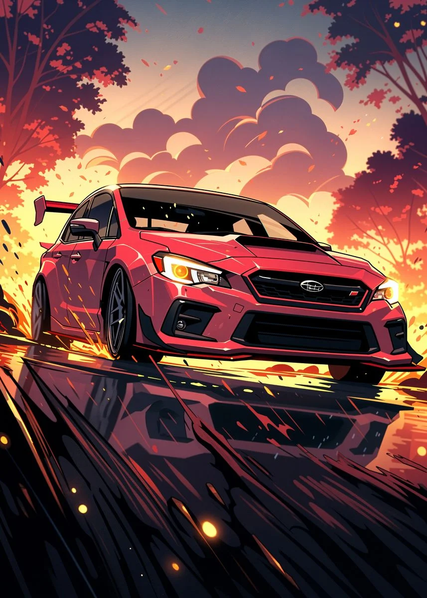 Red Subaru Wallpapers - Wallpaper Cave