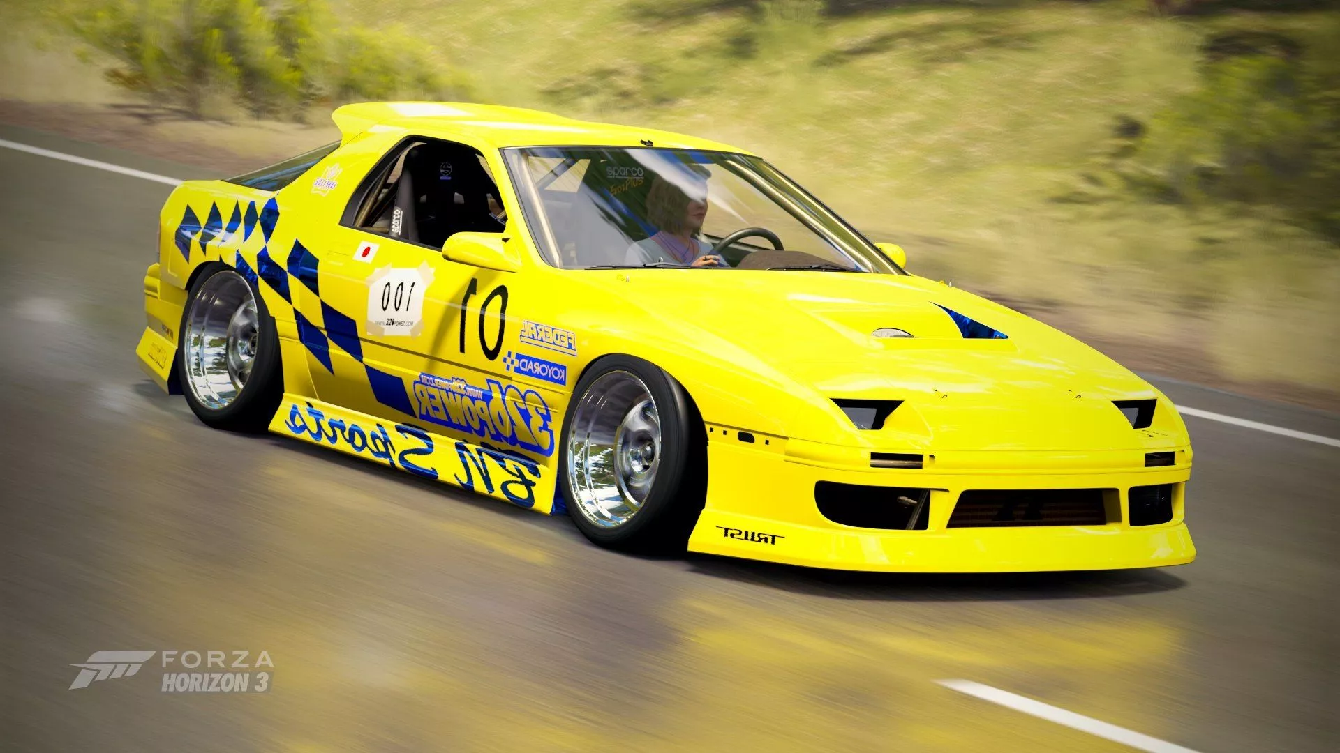 Haraguchi Mazda RX7 Yellow Wallpapers - Wallpaper Cave