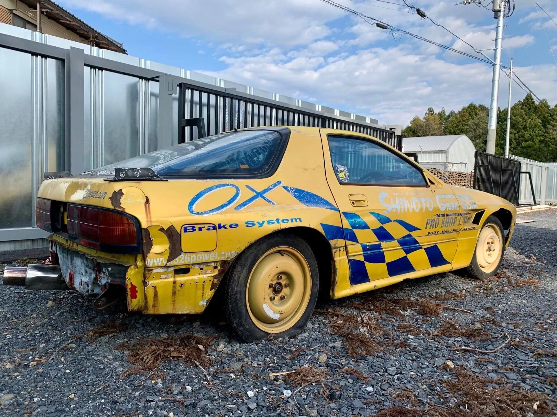 Haraguchi Mazda RX7 Yellow Wallpapers - Wallpaper Cave