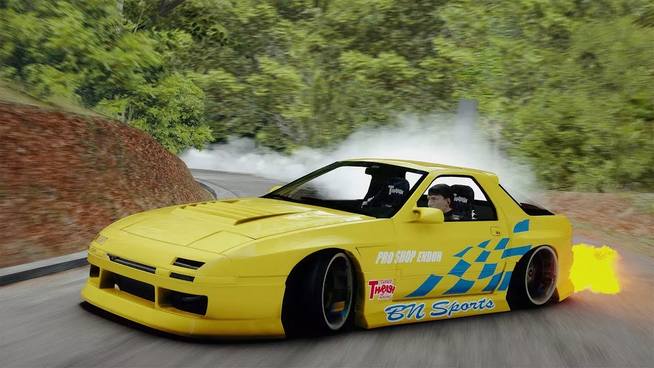Haraguchi Mazda RX7 Yellow Wallpapers - Wallpaper Cave