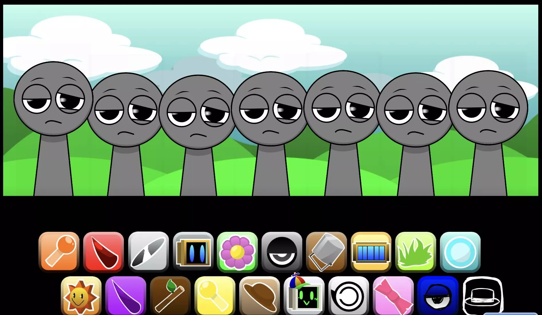 Sprunki Pyramixed Gray Wallpapers - Wallpaper Cave