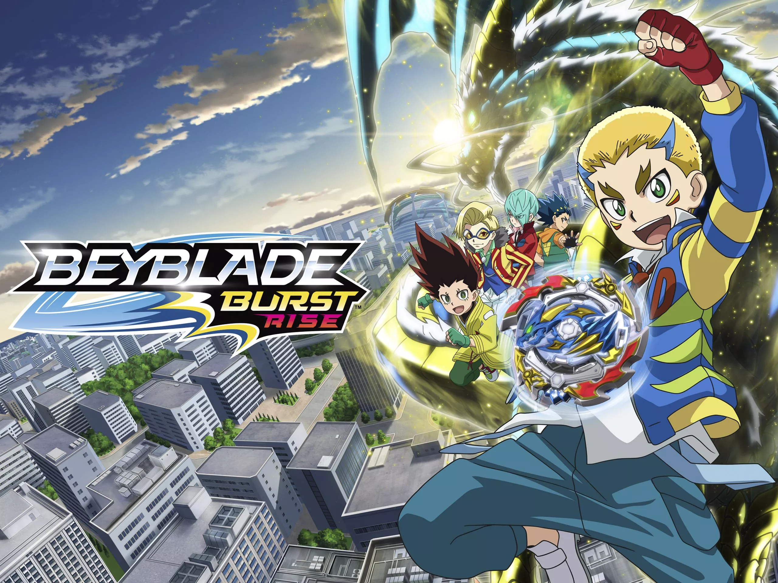 Beyblade Burst Rise Logo Wallpapers - Wallpaper Cave