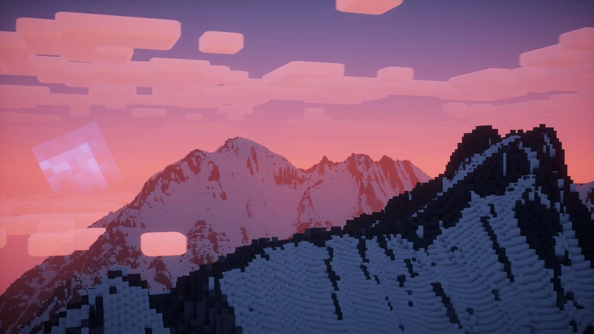 Minecraft Mountains Wallpapers - Wallpaper Cave