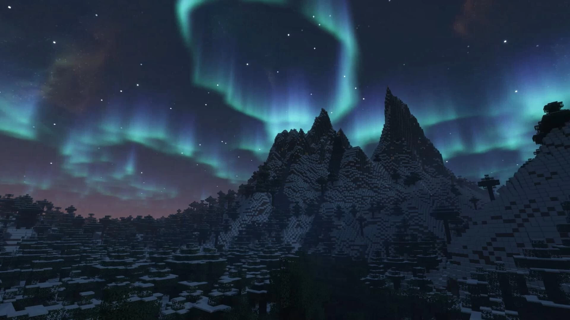 Minecraft Mountains Wallpapers - Wallpaper Cave