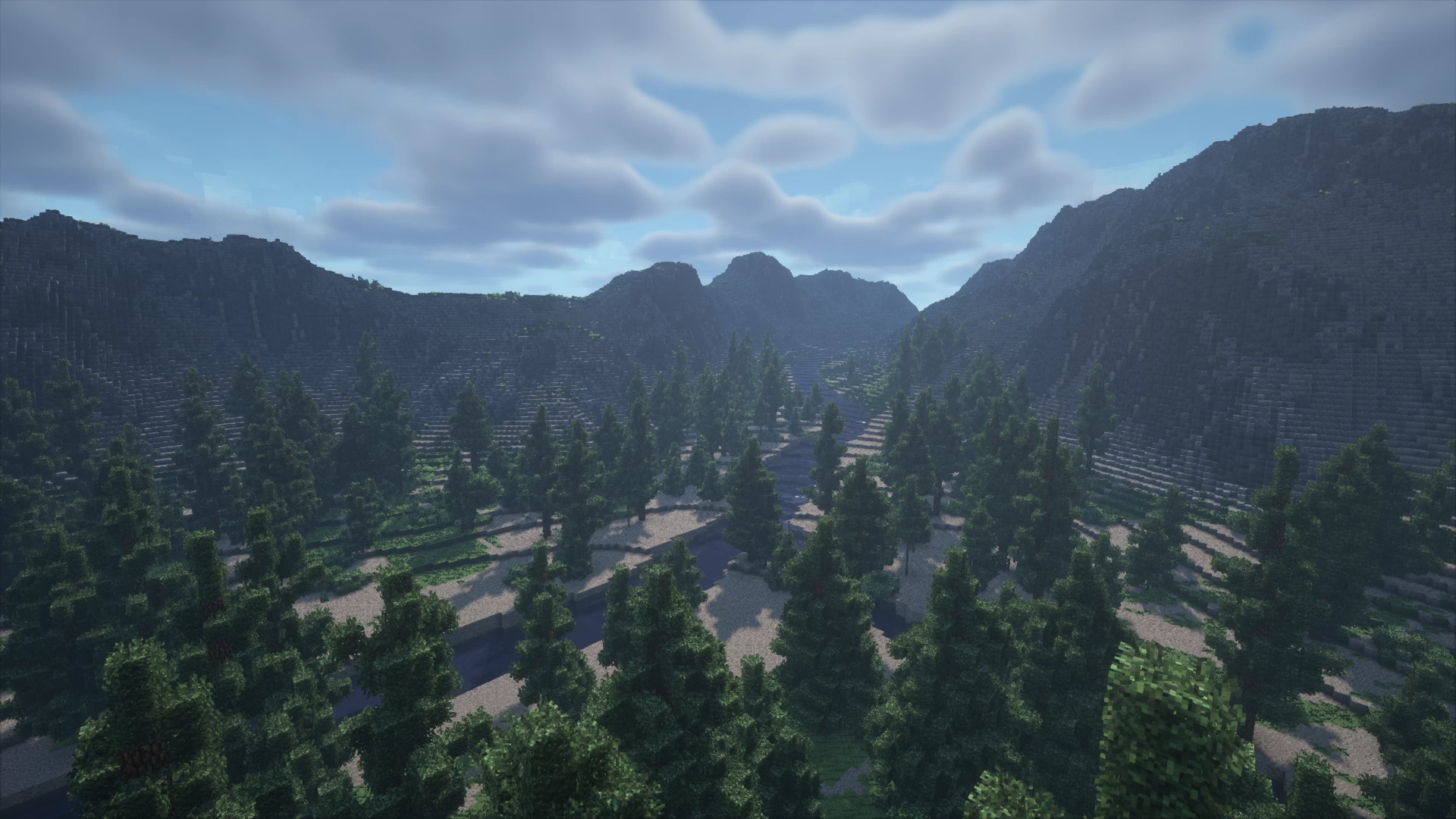 Minecraft Mountains Wallpapers - Wallpaper Cave