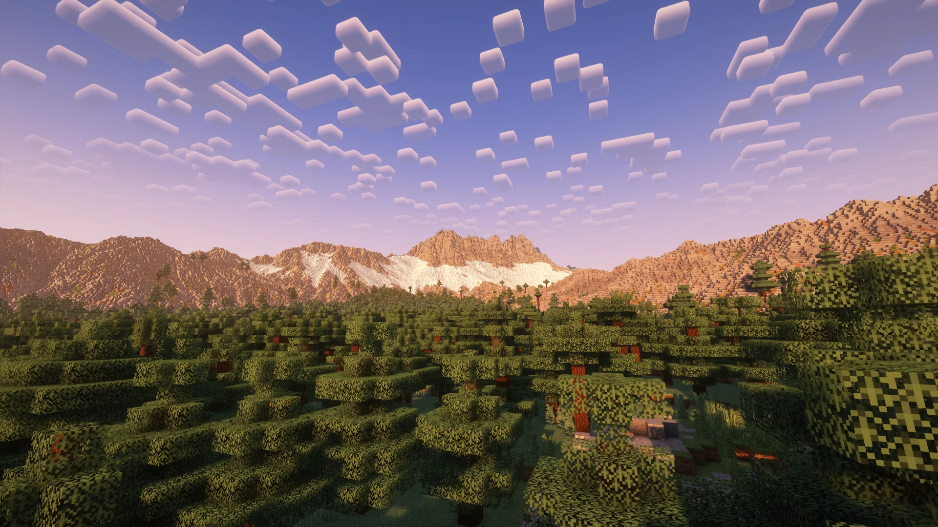 Minecraft Mountains Wallpapers - Wallpaper Cave