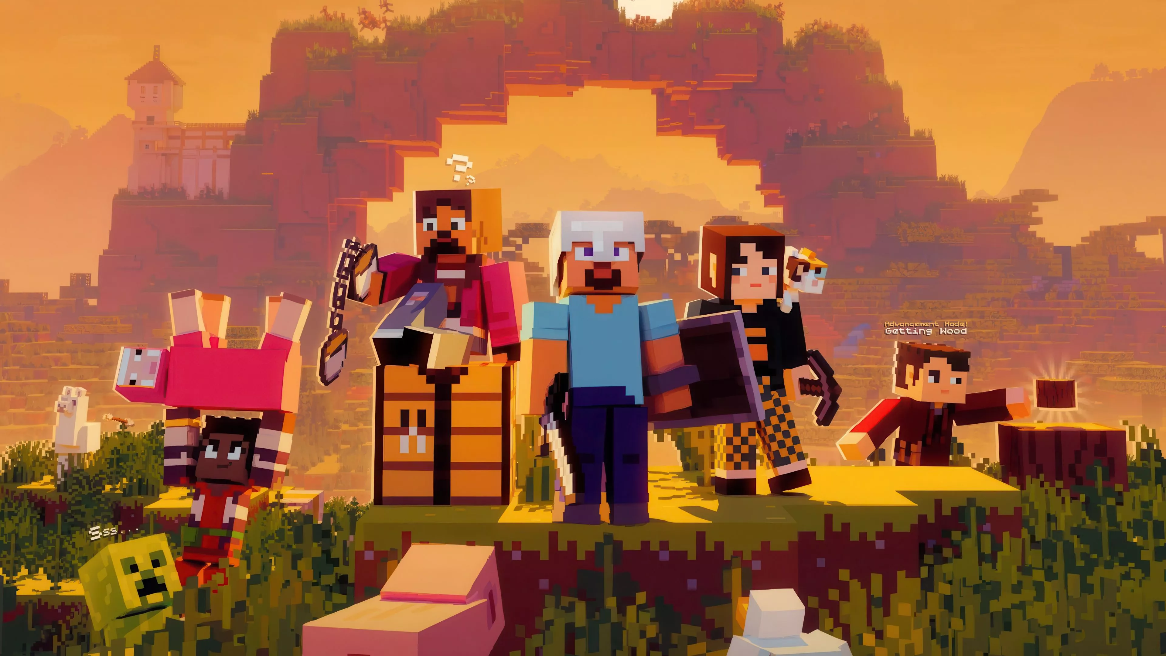 A Minecraft Movie Poster Wallpapers - Wallpaper Cave