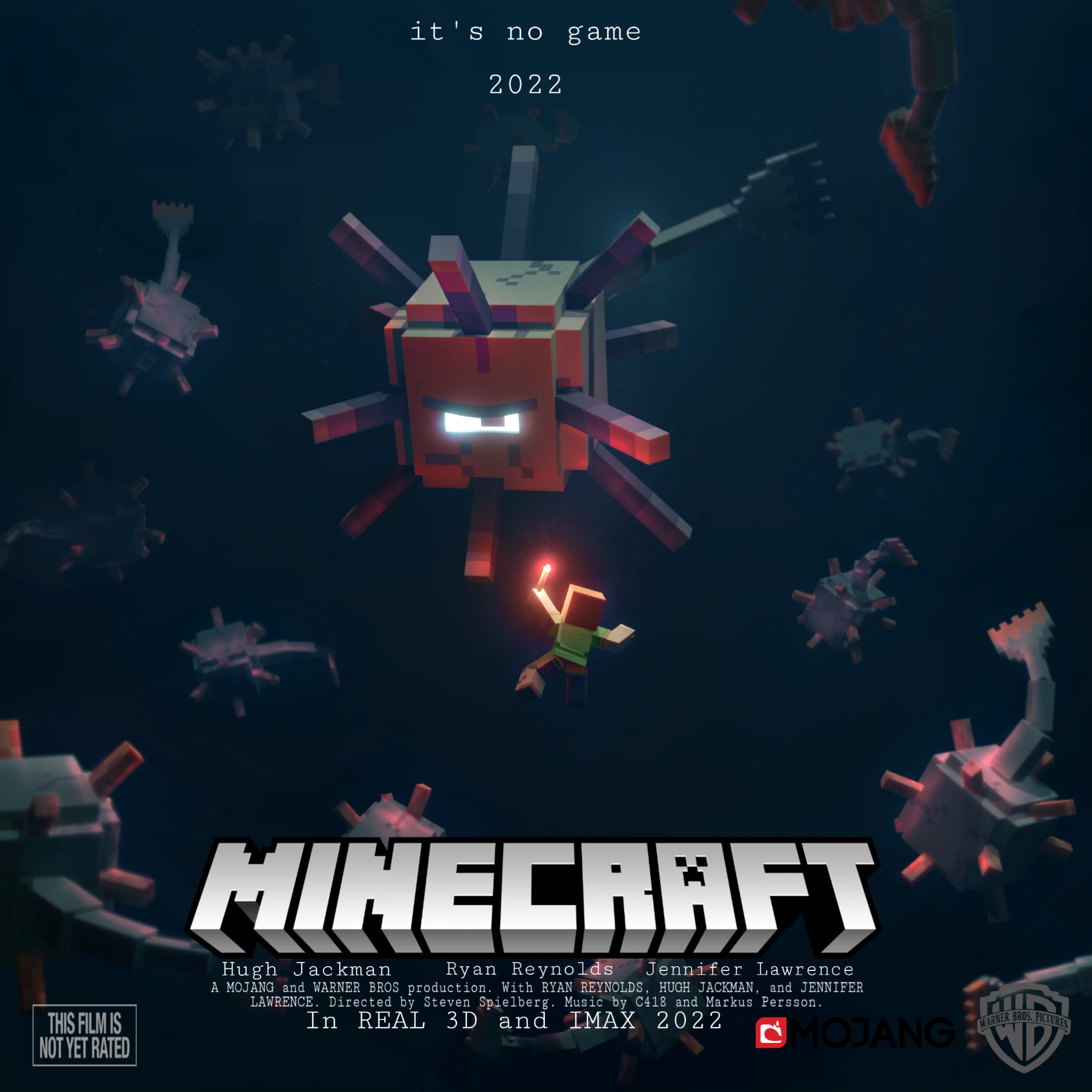 A Minecraft Movie Poster Wallpapers - Wallpaper Cave
