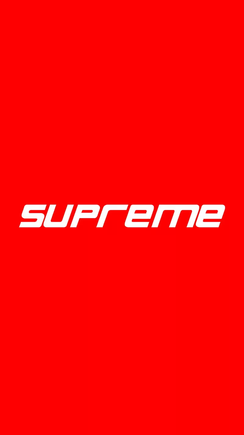Red Supreme iPhone Wallpapers - Wallpaper Cave