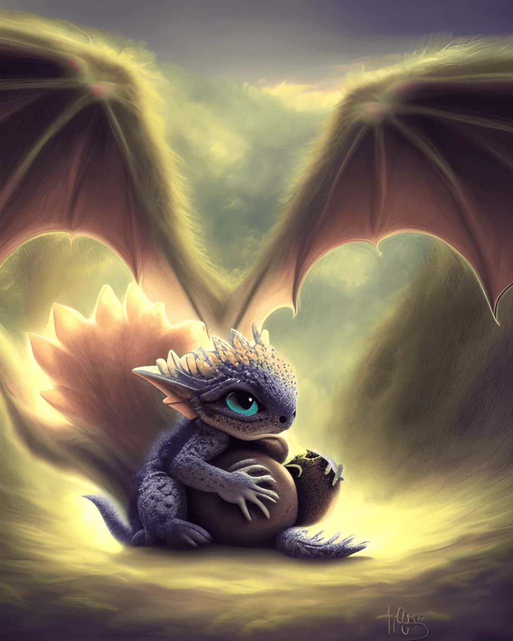 Fluffy Dragon Wallpapers - Wallpaper Cave