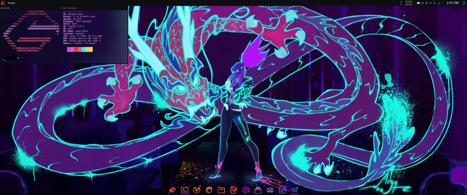 Garuda Linux Dragonized Wallpapers - Wallpaper Cave