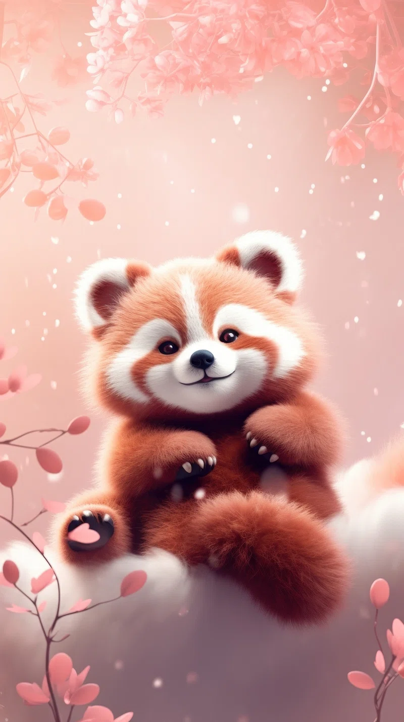 Red Panda Cartoon Wallpapers - Wallpaper Cave