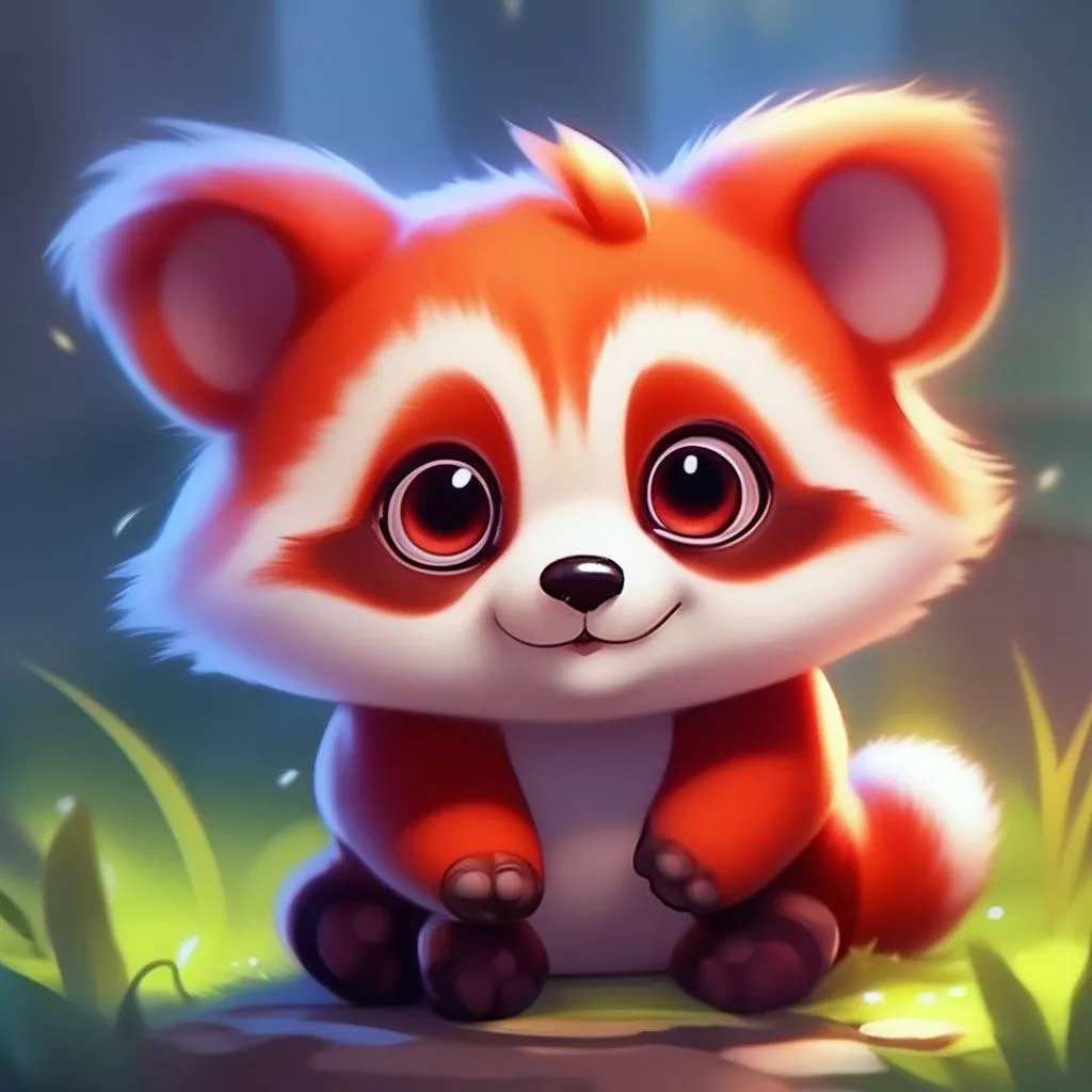 Red Panda Cartoon Wallpapers - Wallpaper Cave