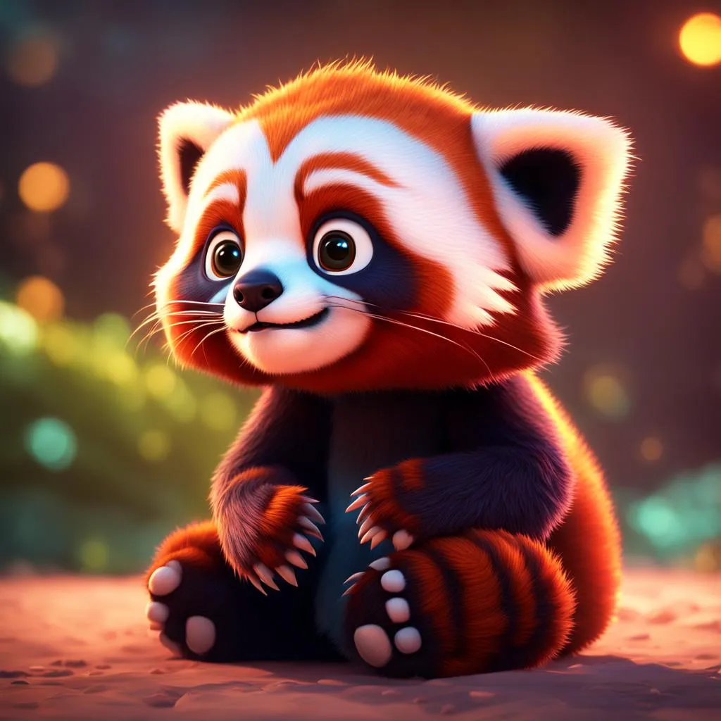 Red Panda Cartoon Wallpapers - Wallpaper Cave