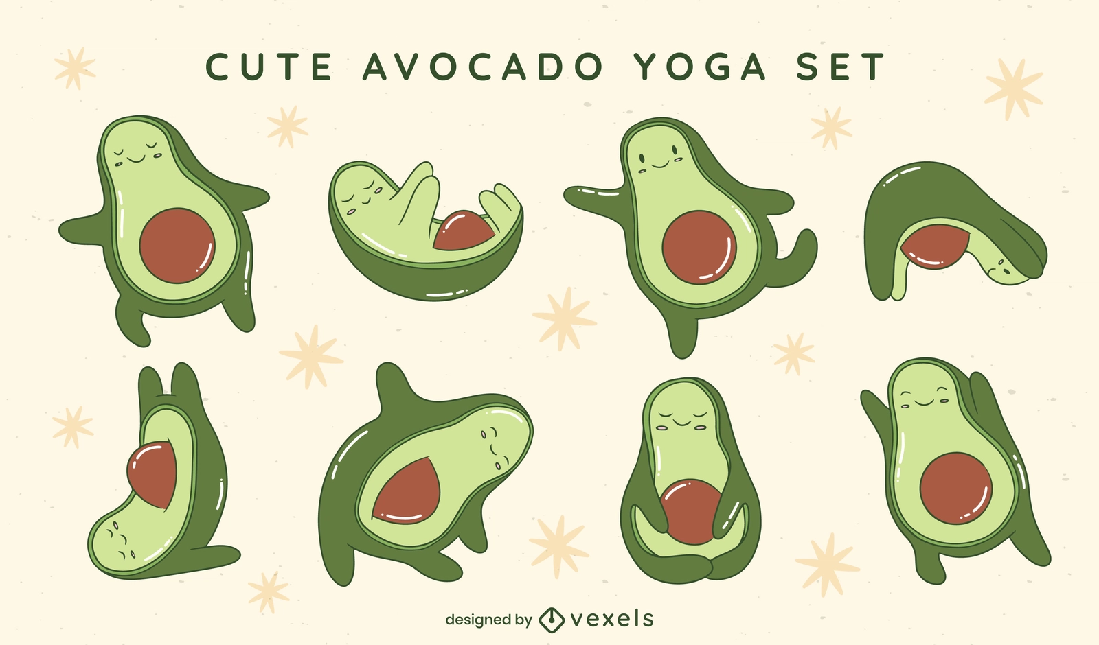 Avocado Yoga Wallpapers - Wallpaper Cave