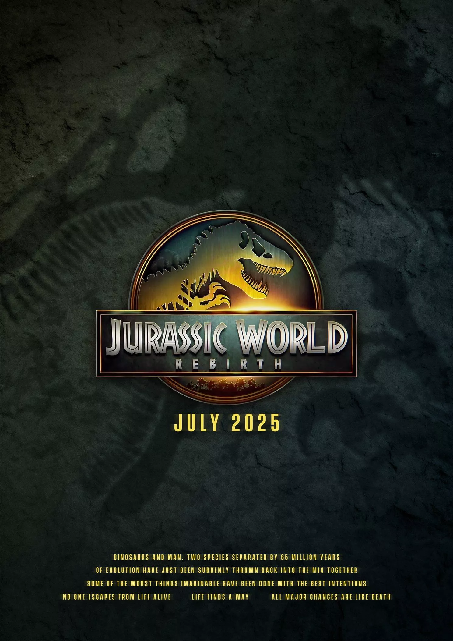 Jurassic World Rebirth Logo Wallpapers - Wallpaper Cave