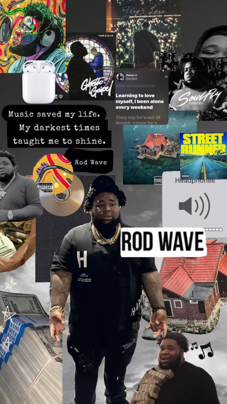 Rod Wave Collage Wallpapers - Wallpaper Cave