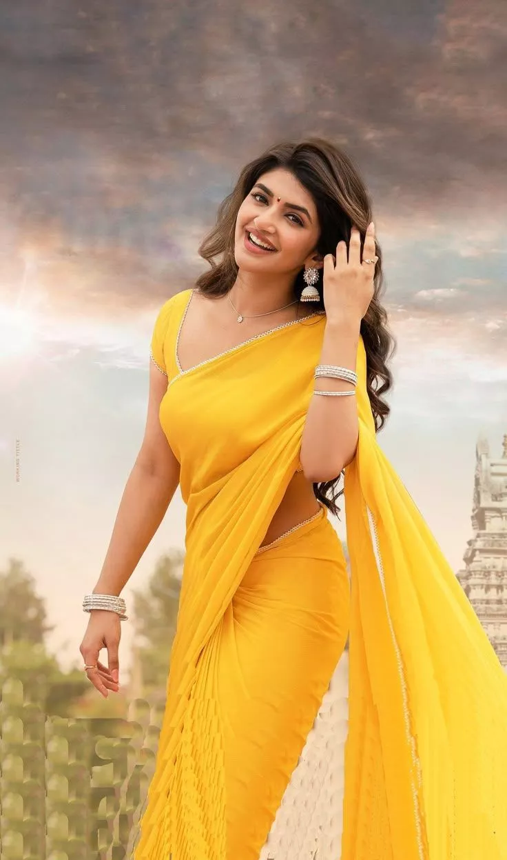 Sreeleela Saree Wallpapers - Wallpaper Cave