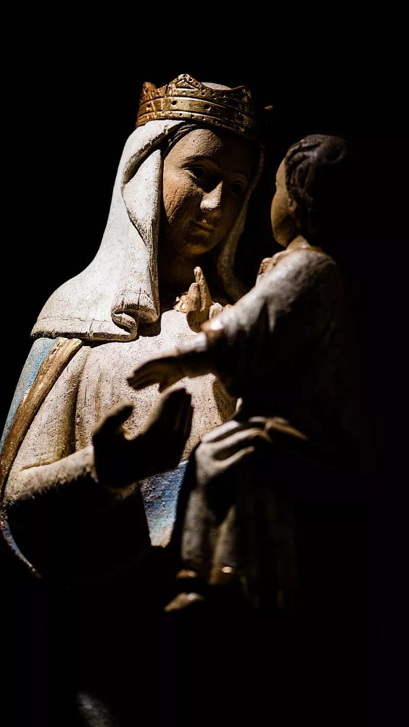 Mother Mary Black And Gold Wallpapers - Wallpaper Cave