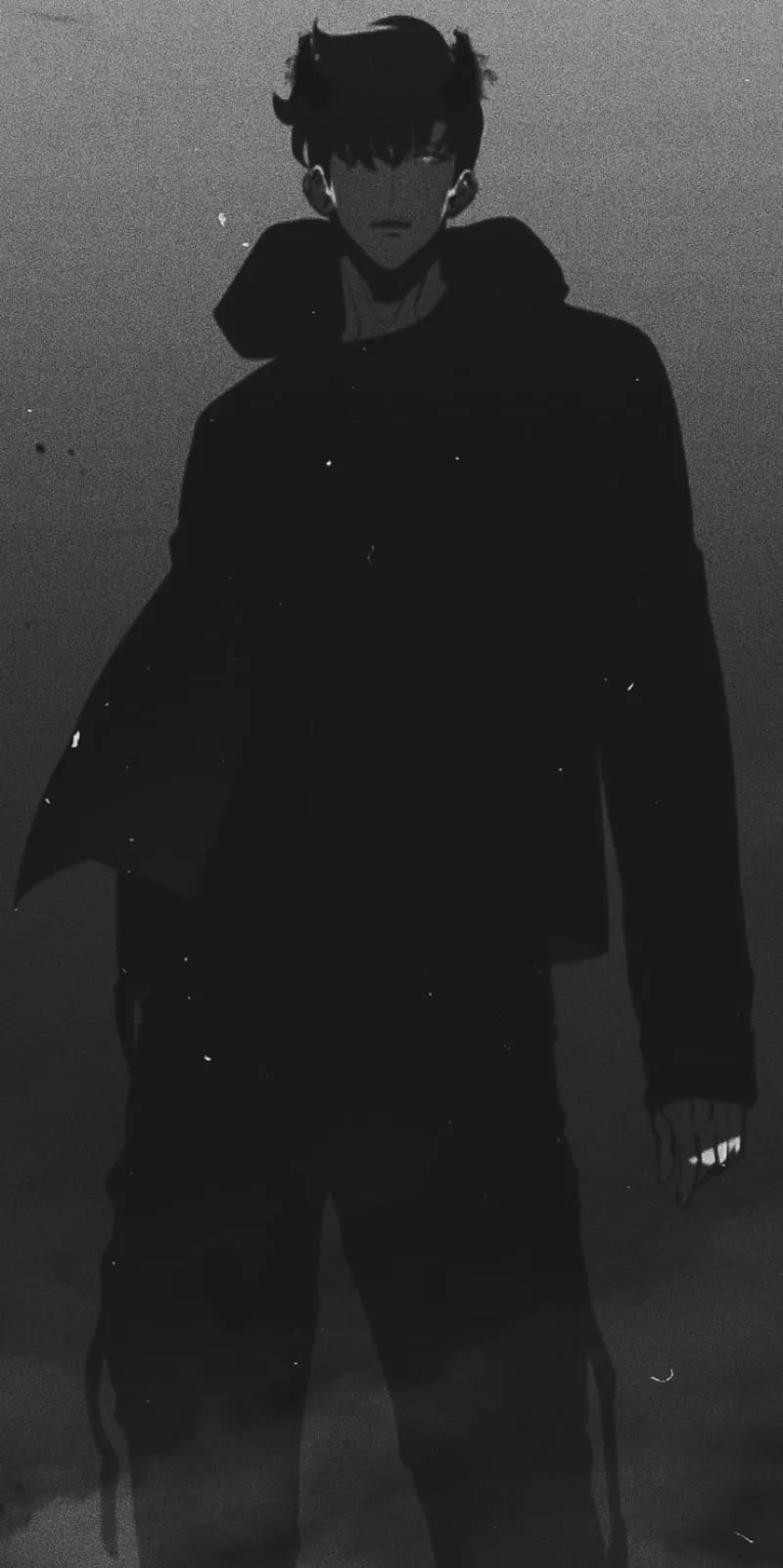 Solo Leveling Black And White Wallpapers - Wallpaper Cave