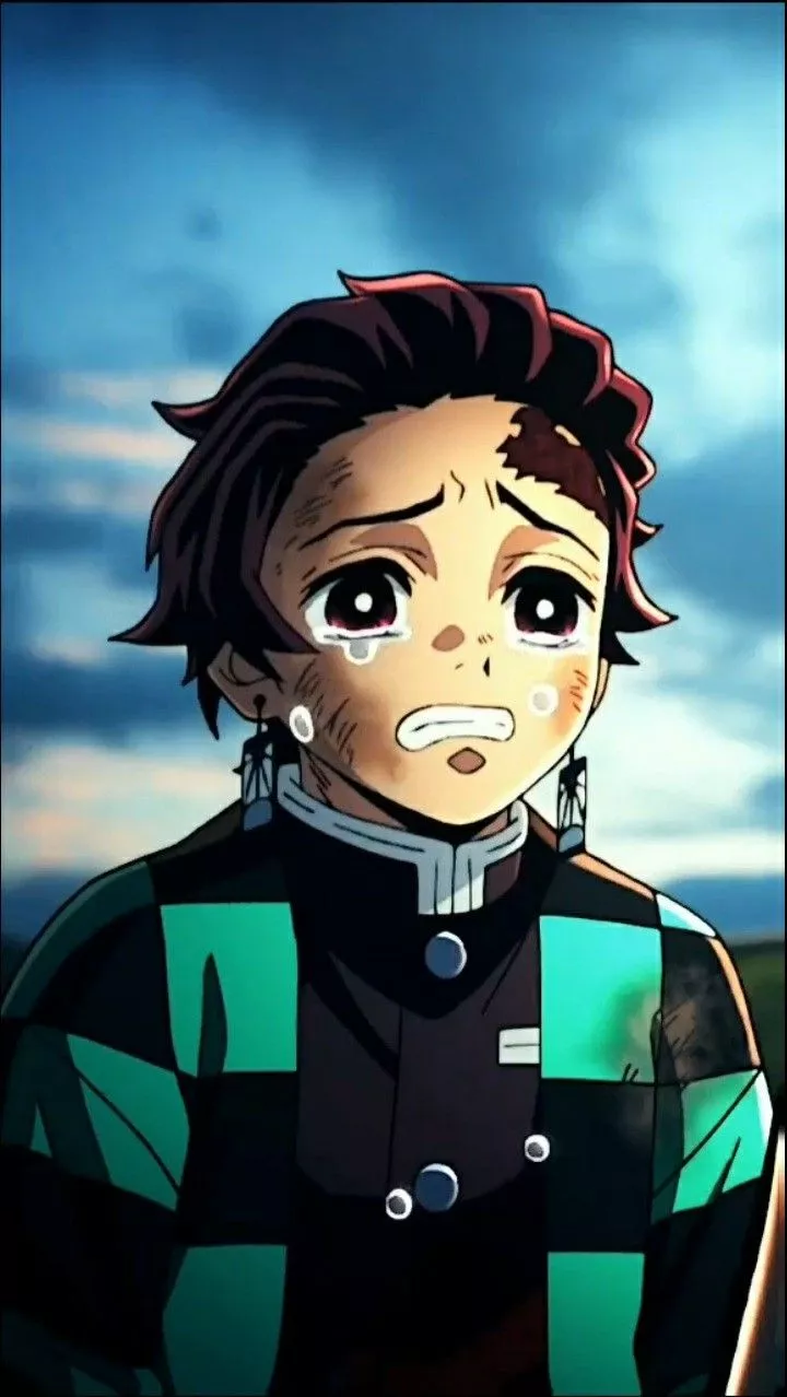 Sad Tanjiro Wallpapers - Wallpaper Cave