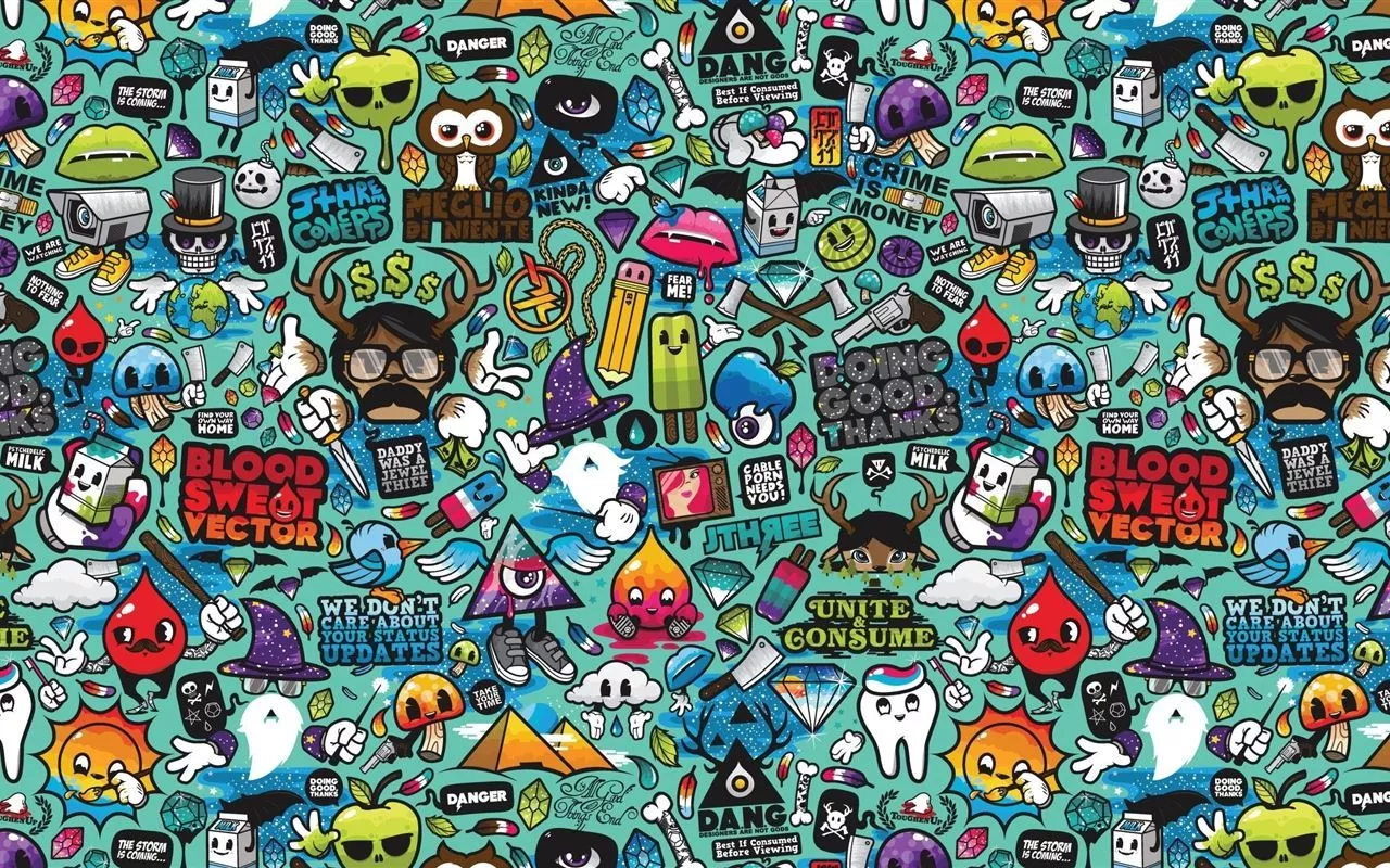 Cartoon Macbook Wallpapers - Wallpaper Cave