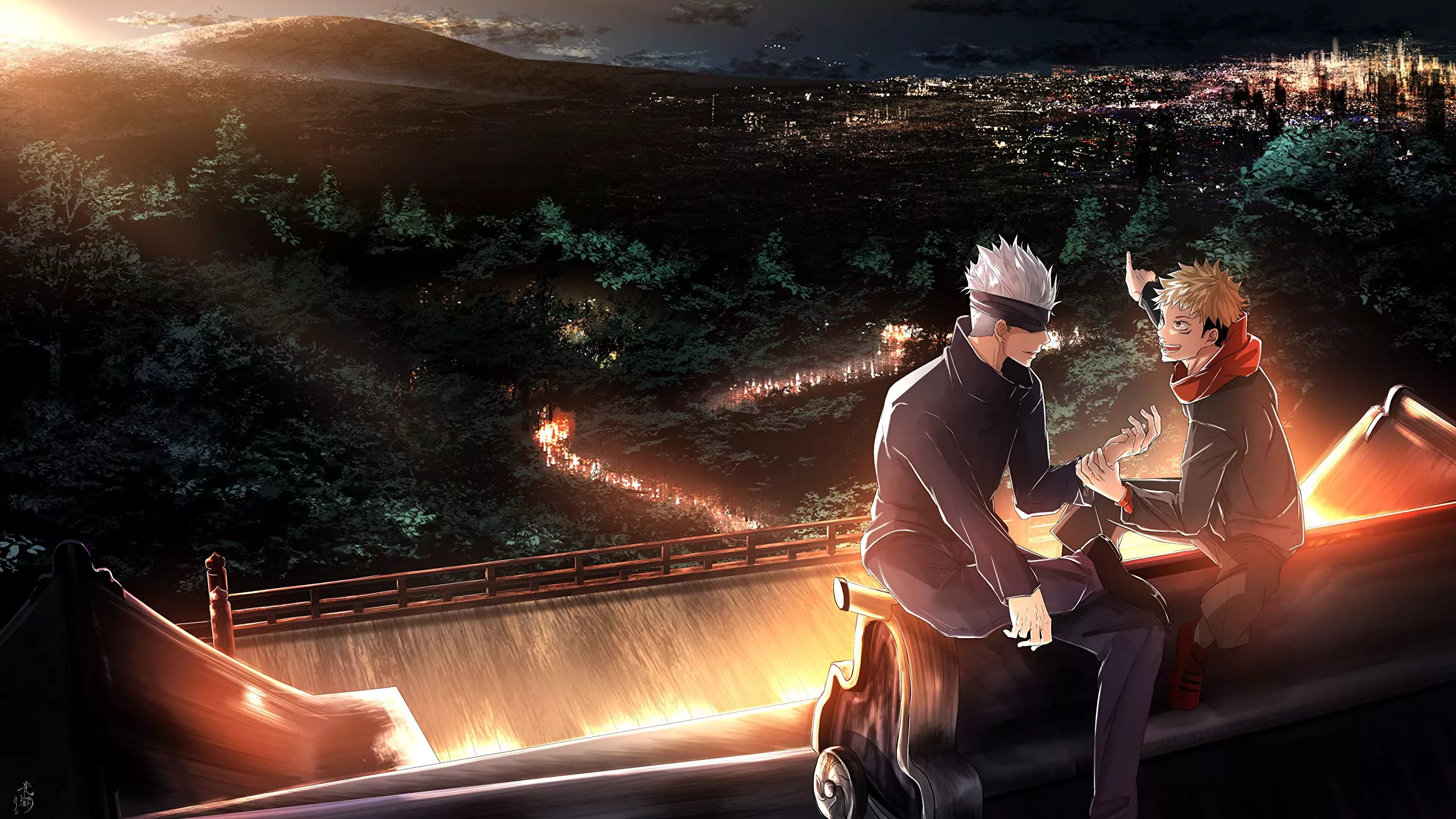 Yuji And Gojo Wallpapers - Wallpaper Cave