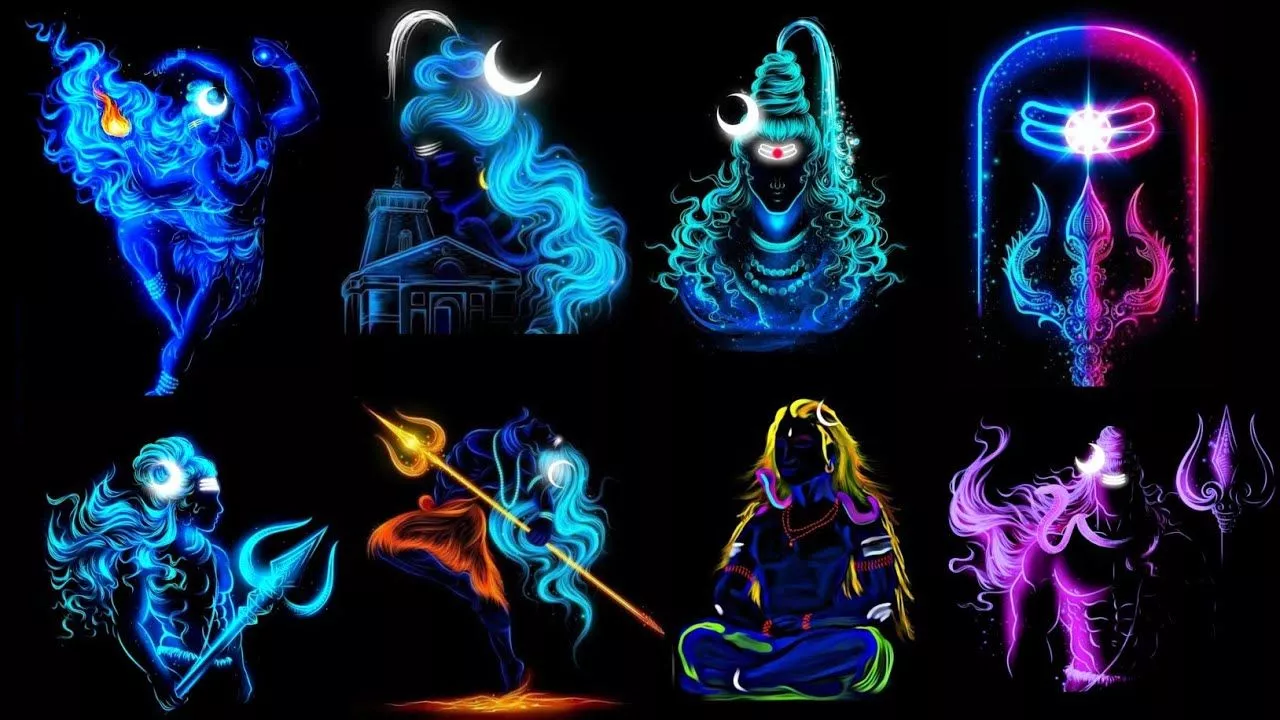 Lord Shiva Neon Wallpapers - Wallpaper Cave