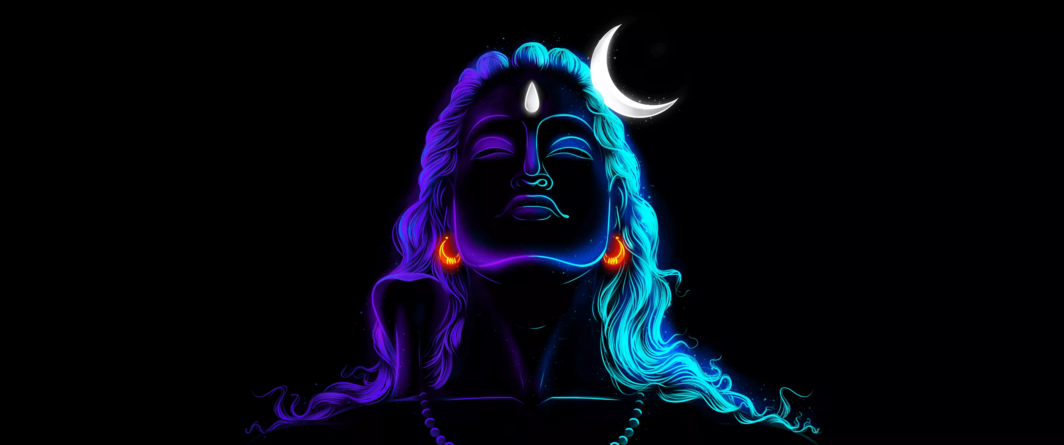 Lord Shiva Neon Wallpapers - Wallpaper Cave