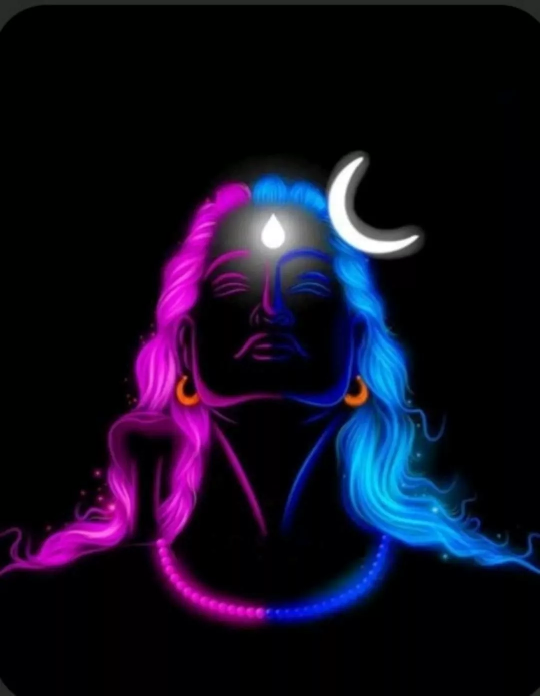 Lord Shiva Neon Wallpapers - Wallpaper Cave